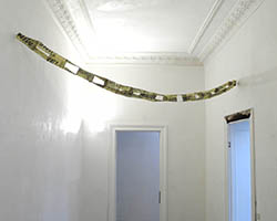 Minefield Warning Tape Garland
